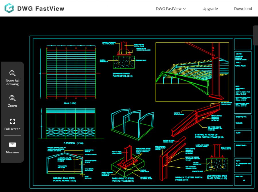 DWG FastView For Web Open CAD Drawings In Browser Software