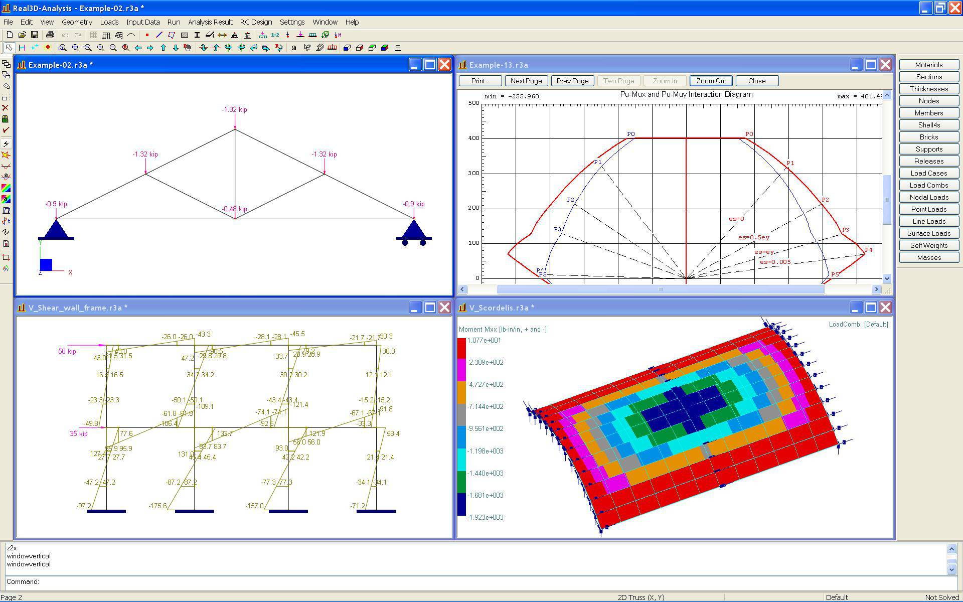 Real3D Analysis Structural Design Finite Element Analysis Software
